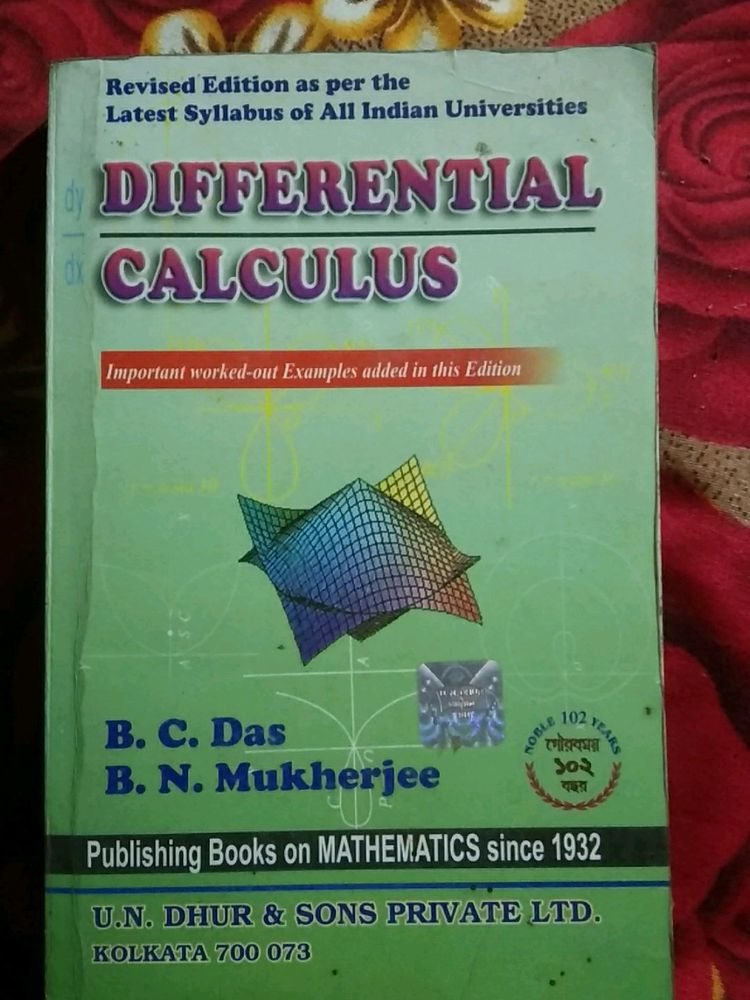 Books > Textbooks | Differential Calculus | Freeup