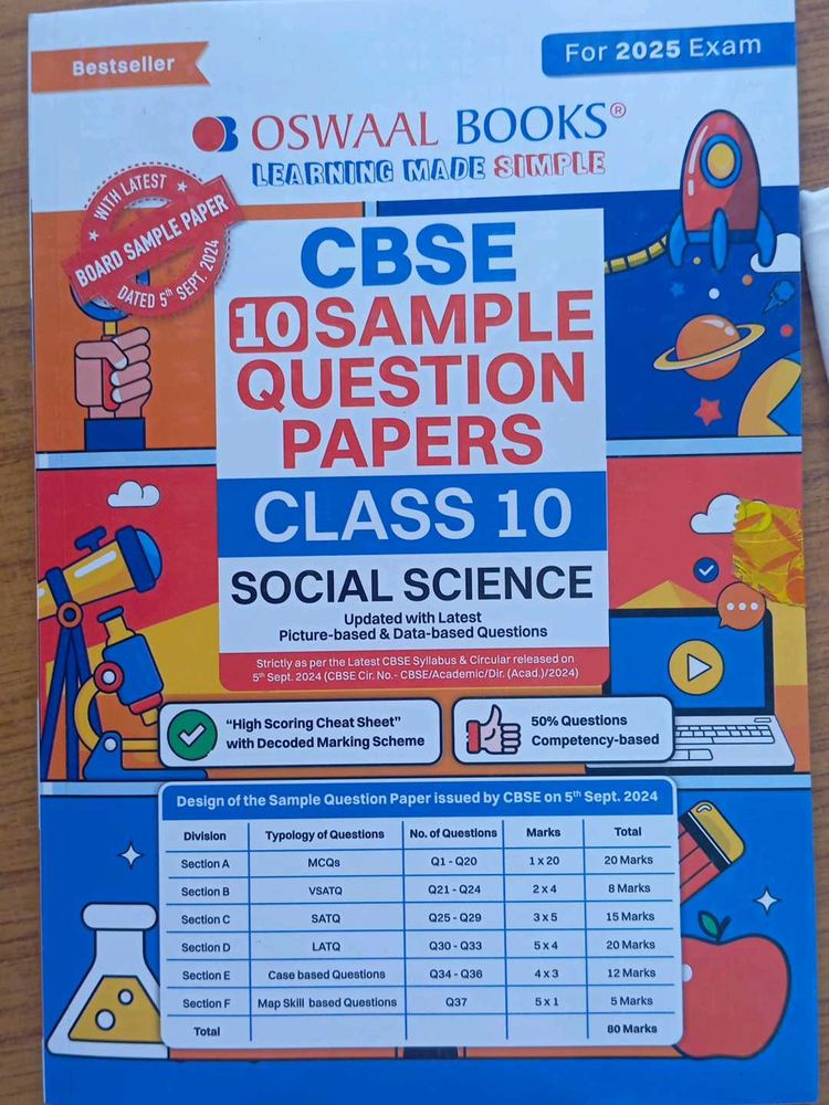 Books > Textbooks | OSWAL SAMPLE PAPER TEXTBOOK CLASS 10TH 2024-25 | Freeup