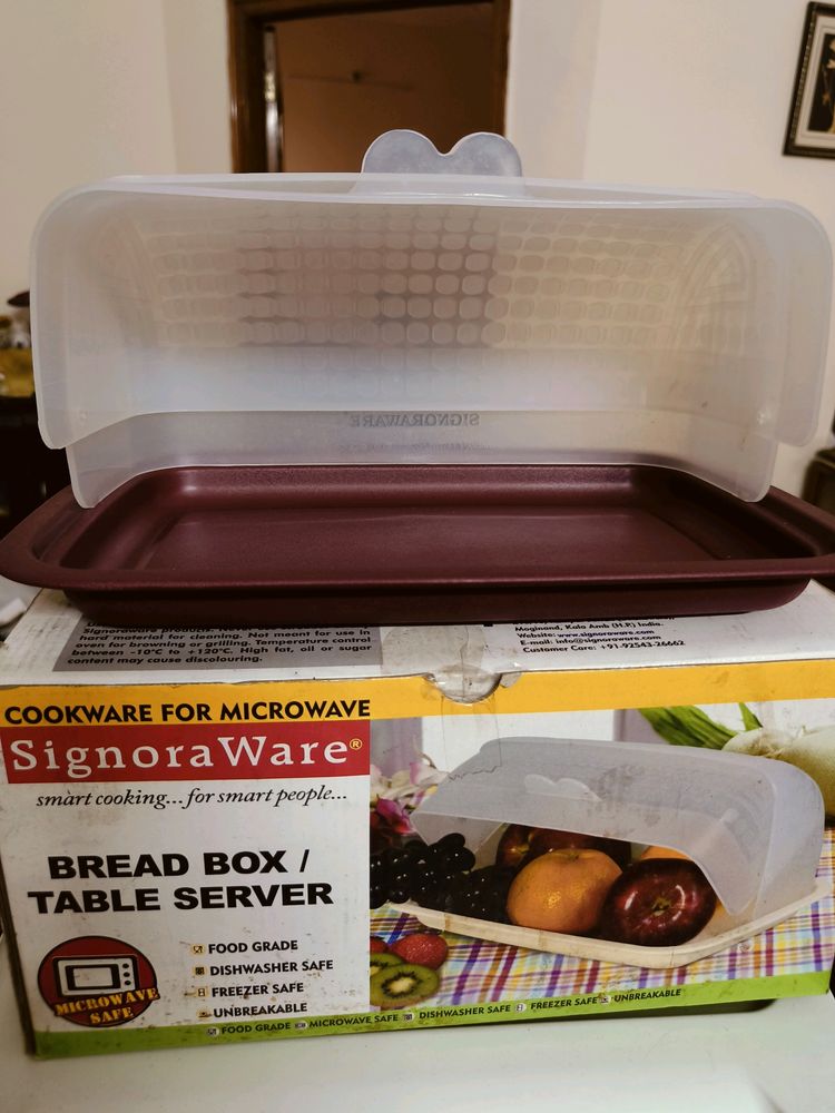 Home & Kitchen > Kitchen Tools & Cutlery | Bread Box/Table Server | Freeup