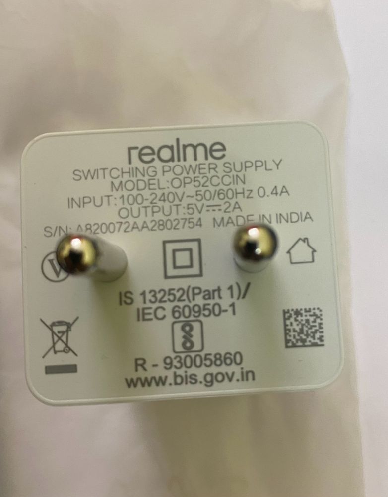 Gadgets > Mobile Accessories | Realme Adapter | Freeup