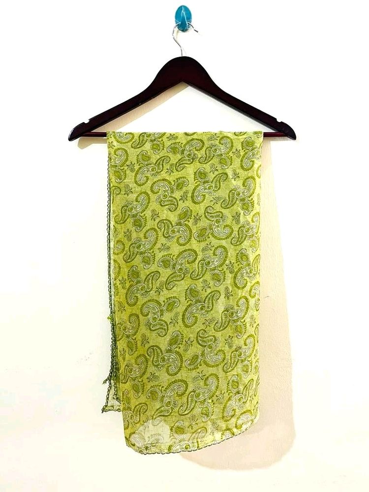 Women > Dupattas | Green Dupatta | Freeup