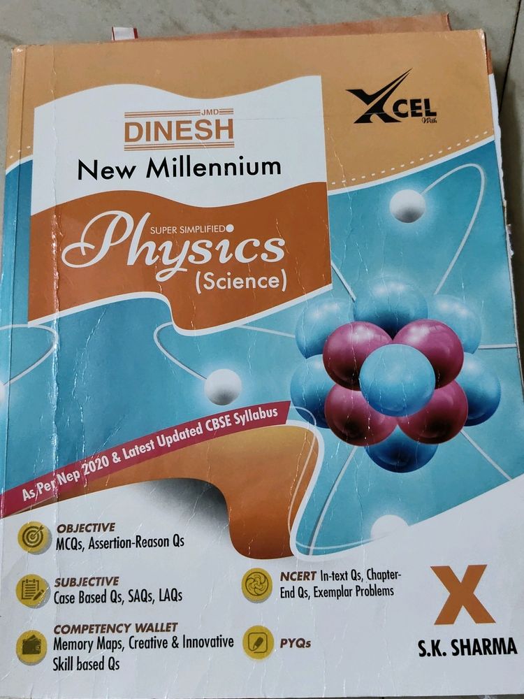 Books > Textbooks | Grab Dinesh Class 10 Physics | Freeup