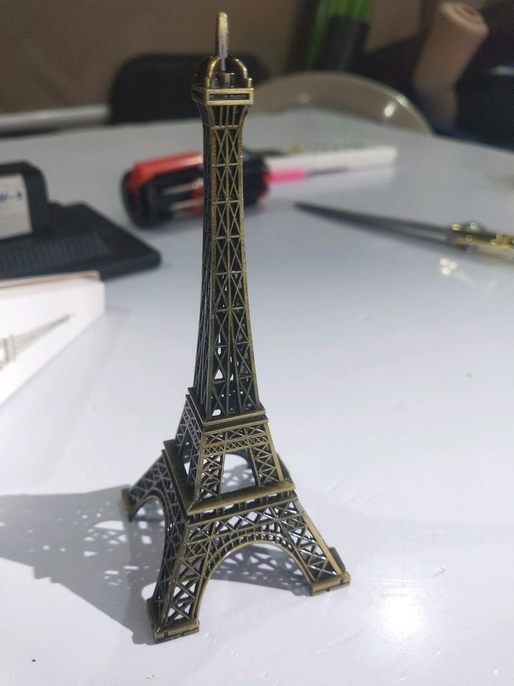 Home & Kitchen > Showpieces & Idols | Antique Finish 3D Metal Paris ...