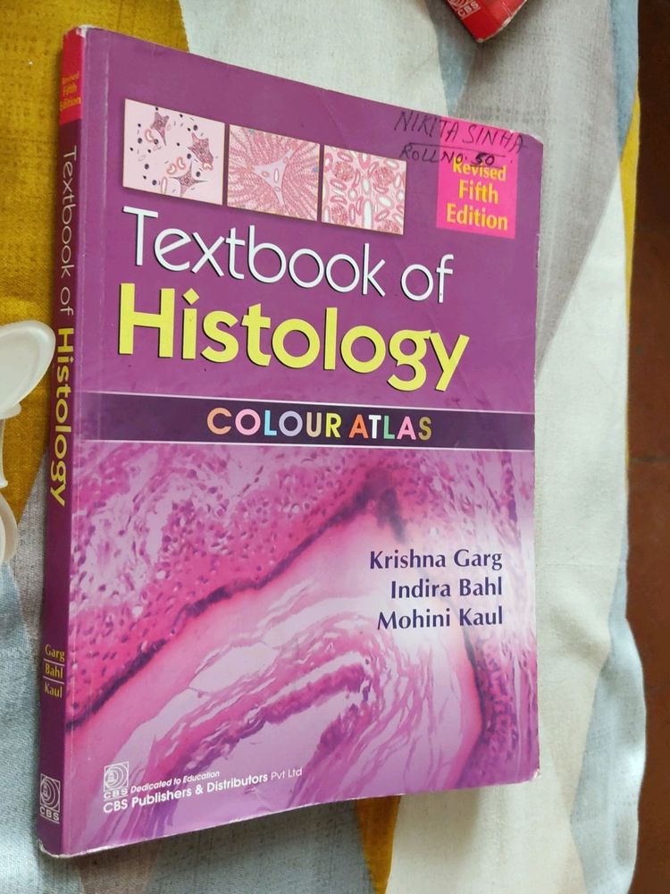 Books > Textbooks | Textbook Of Histology For MBBS And BDS Students | Freeup