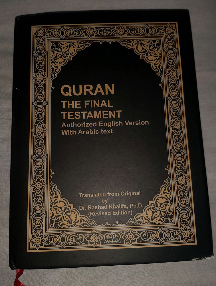 Books > Indian Writing | Quran The Final Testament | Freeup