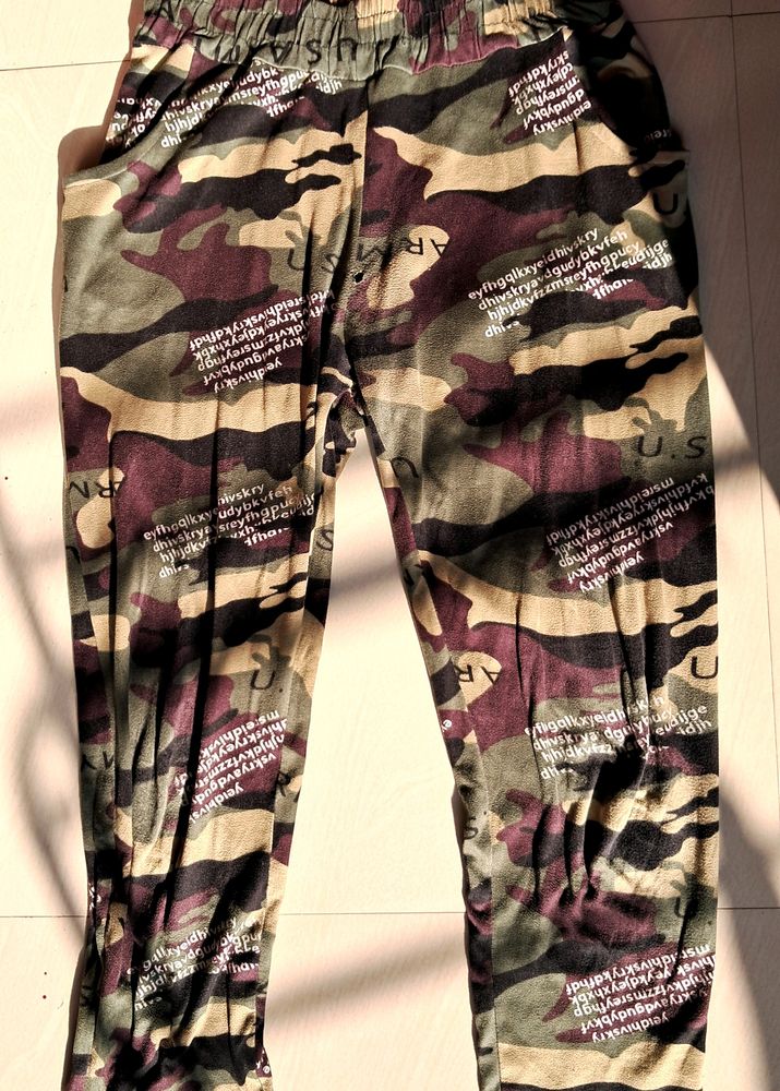 | Army Print Active Wear | Freeup