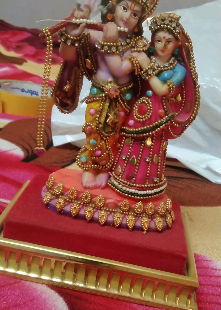 Home & Kitchen > Showpieces & Idols | Showpiece Radha Krishna Murti ...