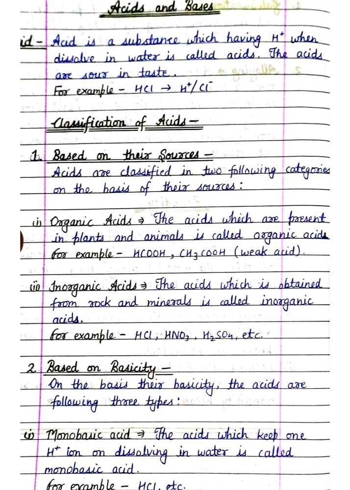 Books > Textbooks | Class 10 Chemistry Notes CBSE NCERT | Freeup