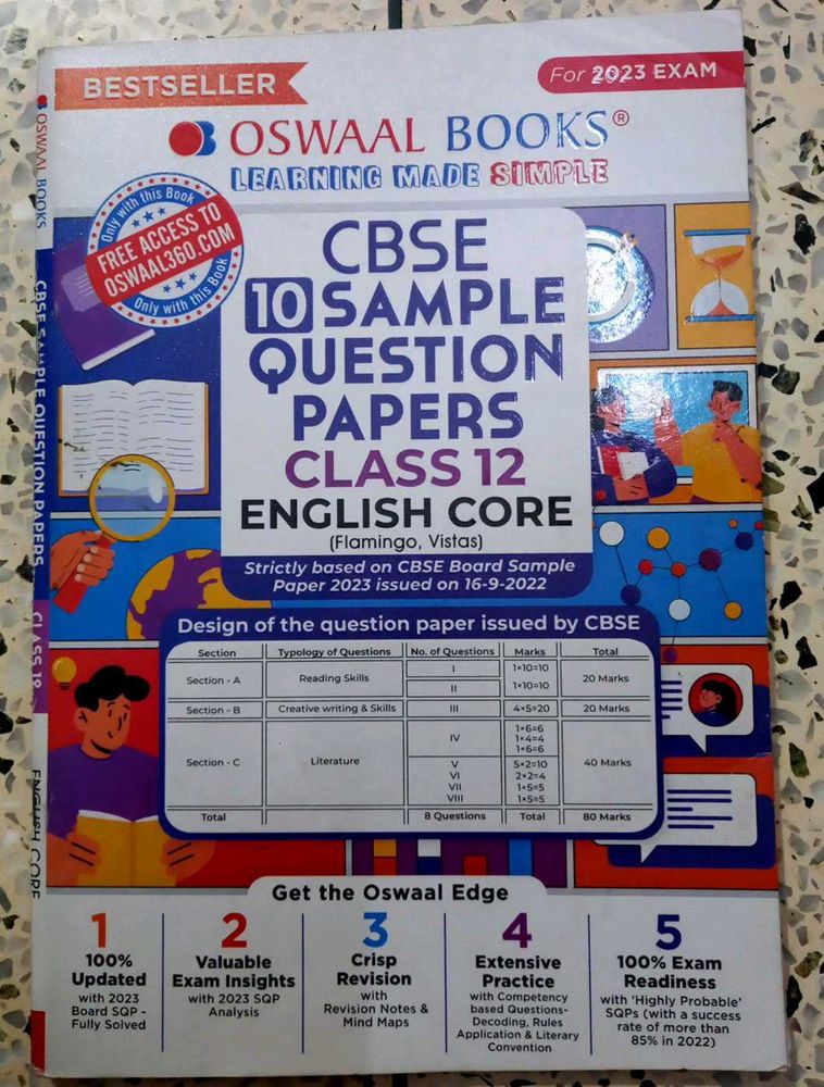 Books > Exam Prep | English Core Sample Papers (Class 12) | Freeup