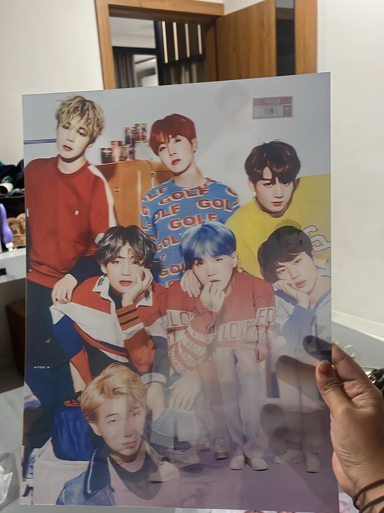 | BTS 3D Poster | Freeup