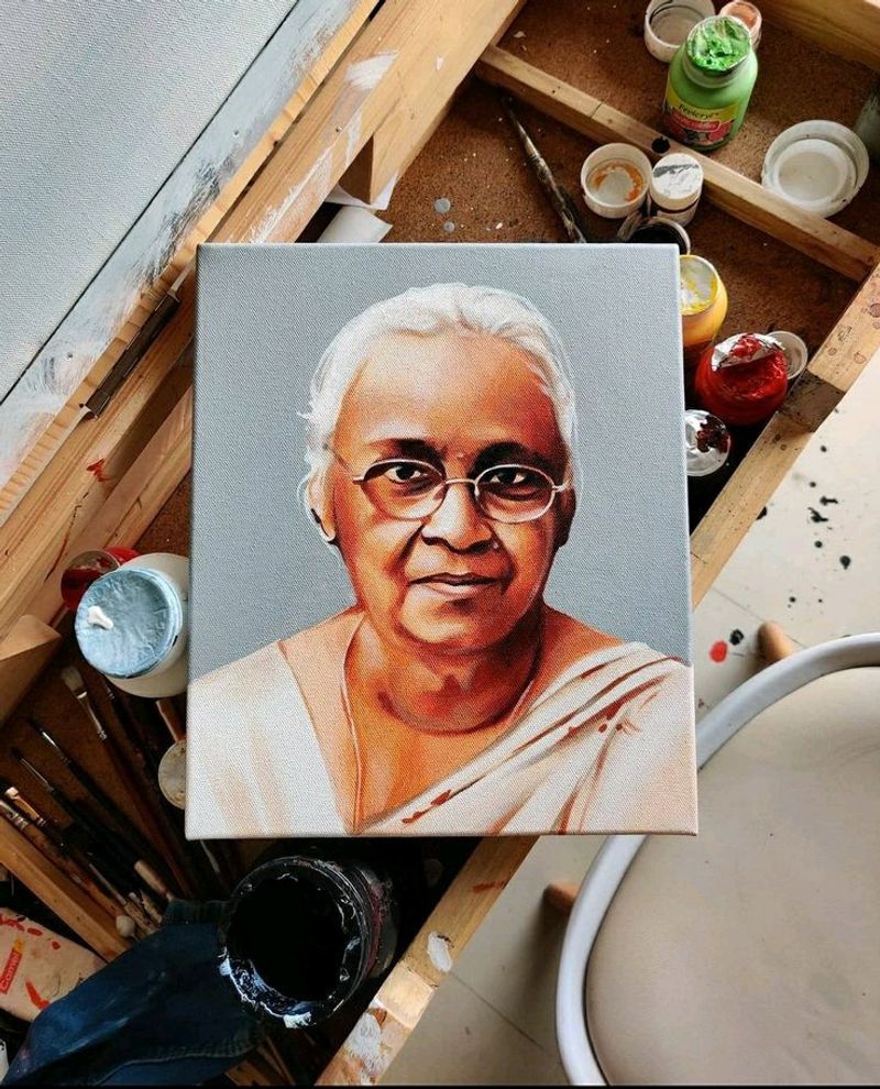 Home & Kitchen > Artwork | Price Drop 😻Single Face Painting (Ref Image ...