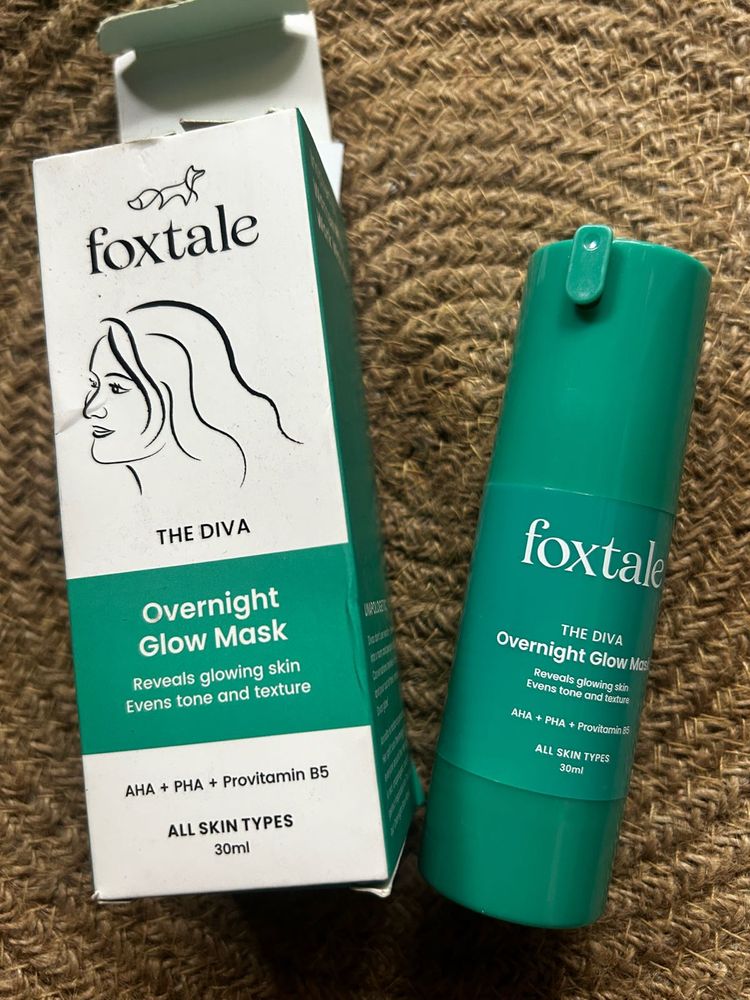 Beauty & Care > Night Care | Foxtale Overnight Glow Mask | Freeup