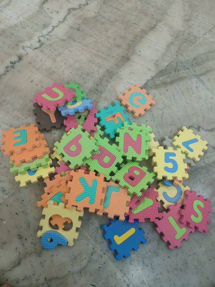 Baby & Kids > Toys & Games | Foam Removable Alphabets And Numbers | Freeup