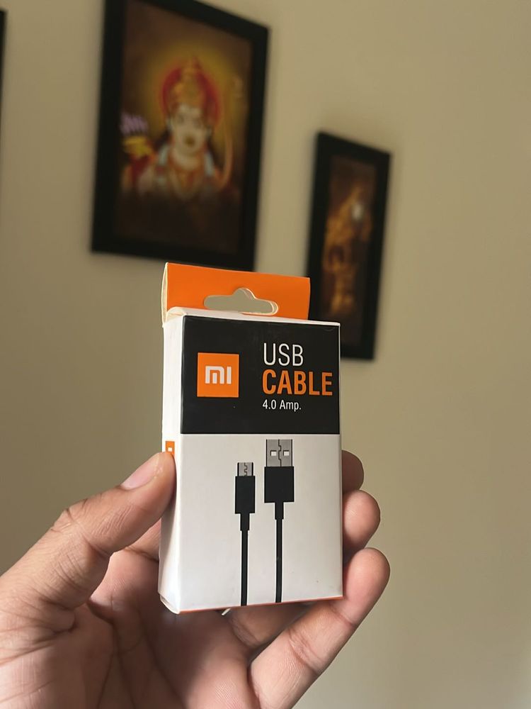 Gadgets > Mobile Accessories | Mi Original Micro Cable With Bill | Freeup