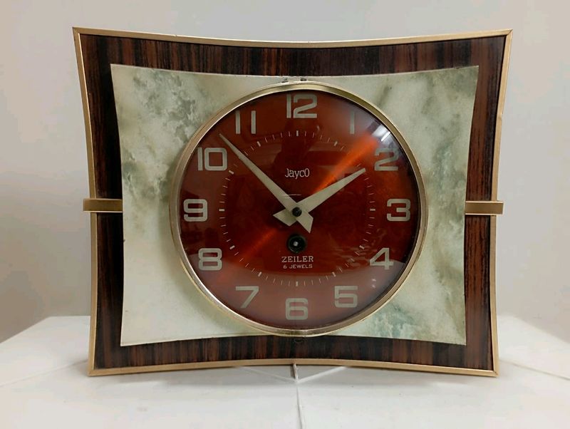 Home & Kitchen > Wall Decor & Clocks | Vintage Jayco Winding wall Clock ...