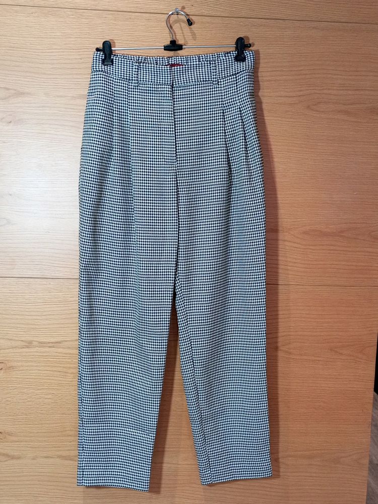 Women > Jeans & Pants | Timeless Plaid Trouser | Freeup