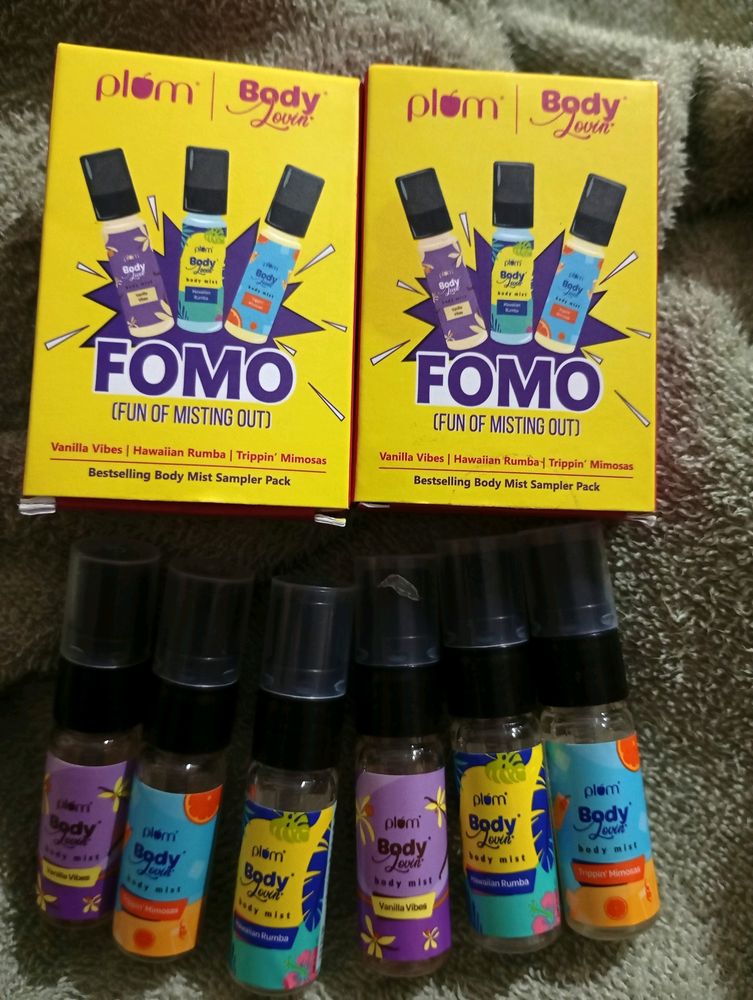 Beauty & Care > Body Mist | 6 body mist (FOMO KIT) | Freeup