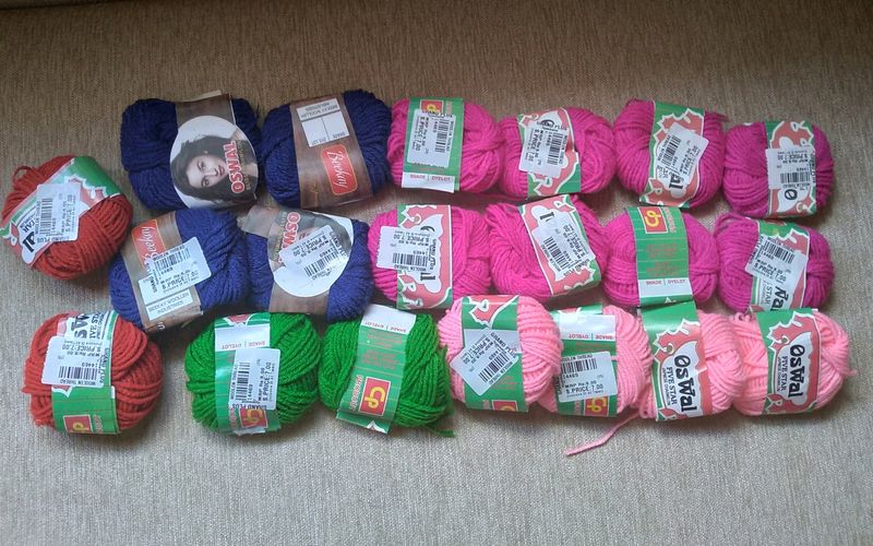 Home & Kitchen > Sewing & Craft | Small Wool Bundles 20 Plus 1 Freebie ...
