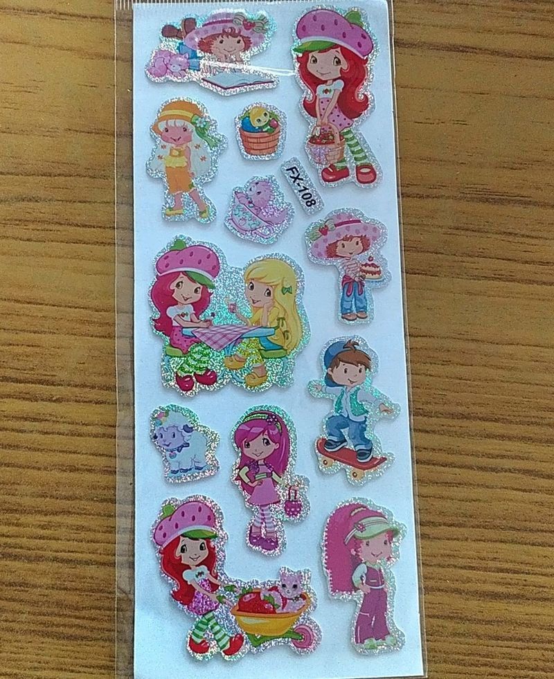 | Strawberry ShortCake Stickers | Freeup