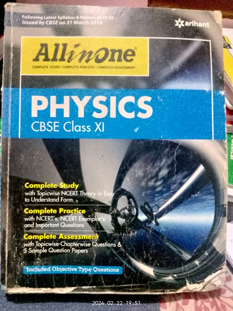 Books > Textbooks | All In One Physics Class 11 CBSE | Freeup