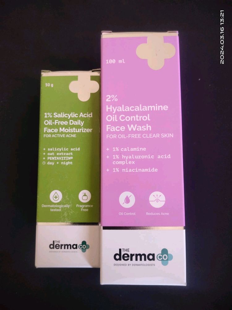 Beauty & Care > Face Moisturiser | The Dermaco Product Combo 💚💙 | Freeup