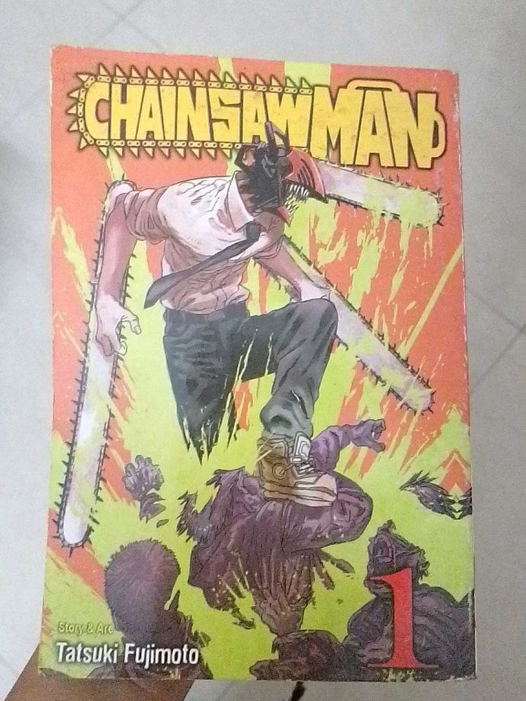Books > Comics & Manga | Chainsaw Man Manga Volume 1 | Freeup