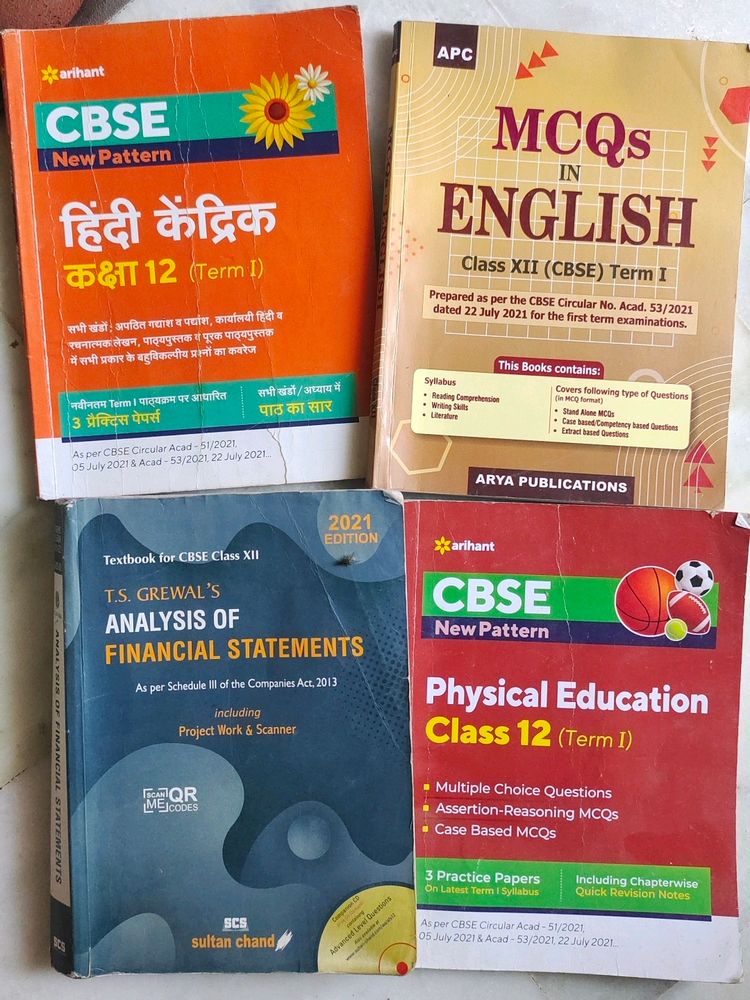 Books > Textbooks | 12th Class Hindi , Physical Edu.,English MCQ Book ...