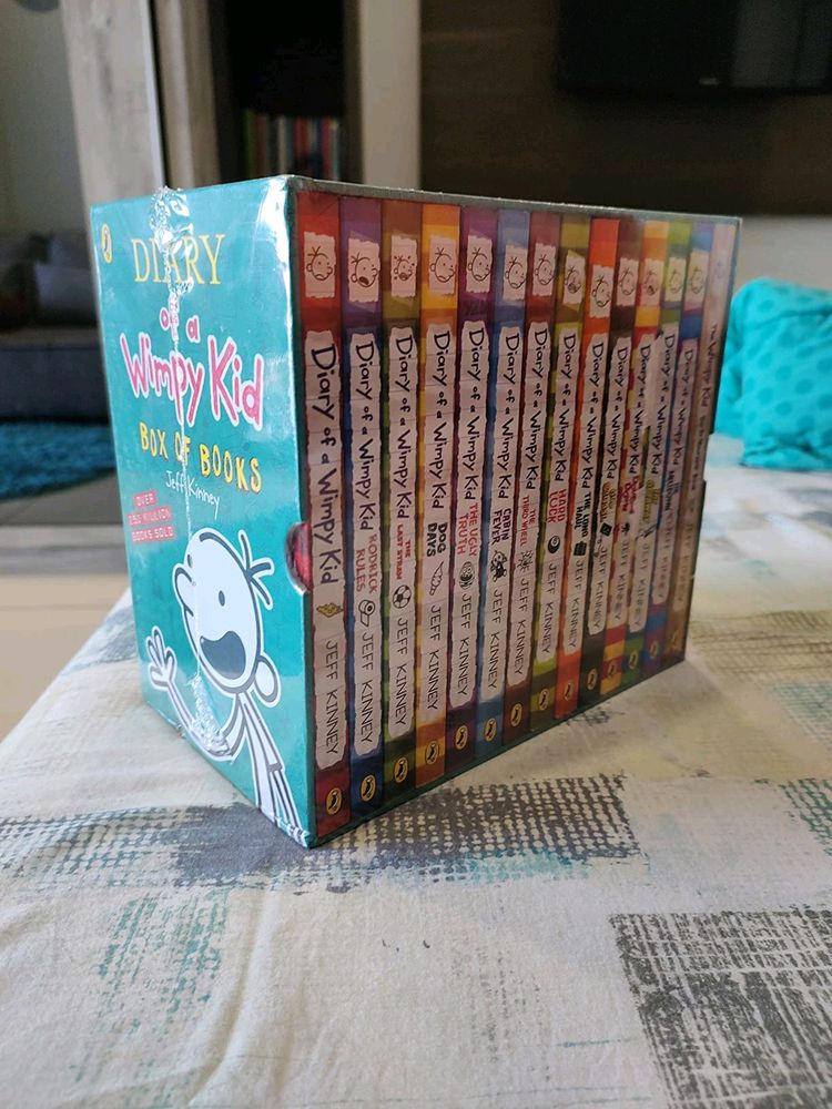 Books > Fiction | Diary of a Wimpy Kid Box Set - Books 1 -14 | Freeup