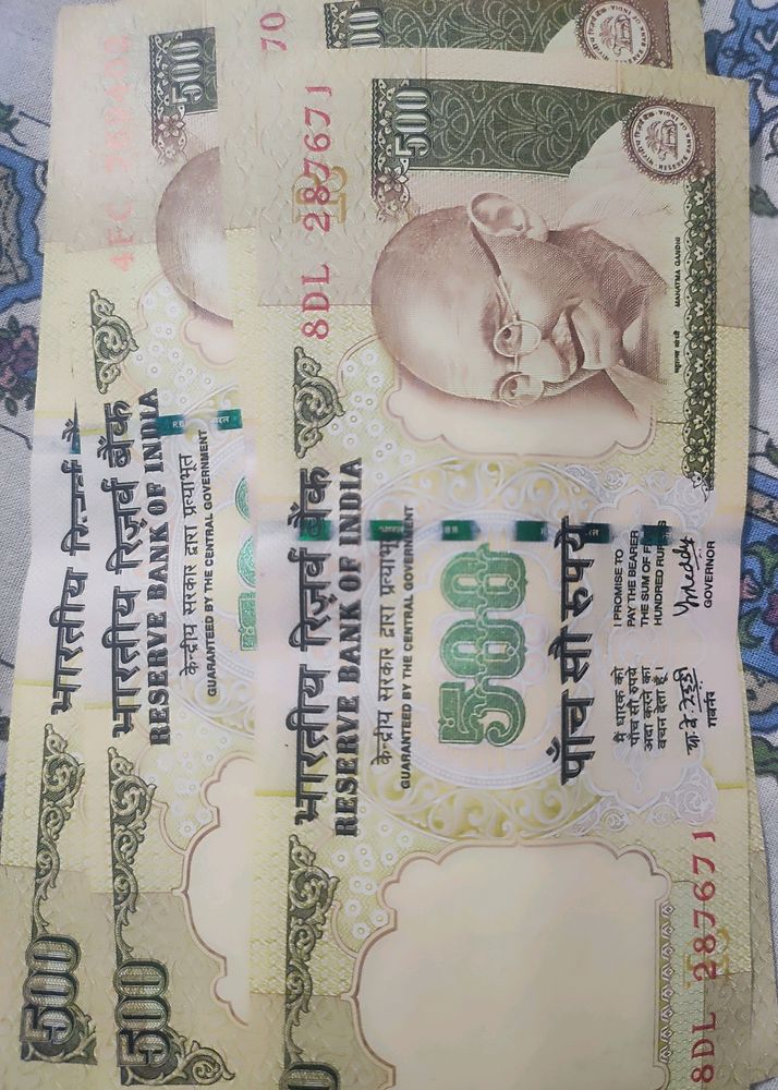 Collectibles | 2 (500) (1000) Note | Freeup