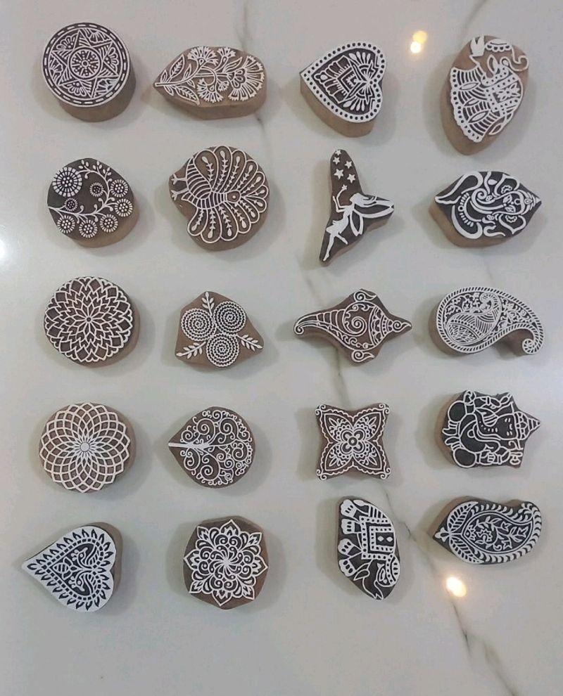 Home & Kitchen > Artwork | Mehndi And Art Craft Blocks | Freeup