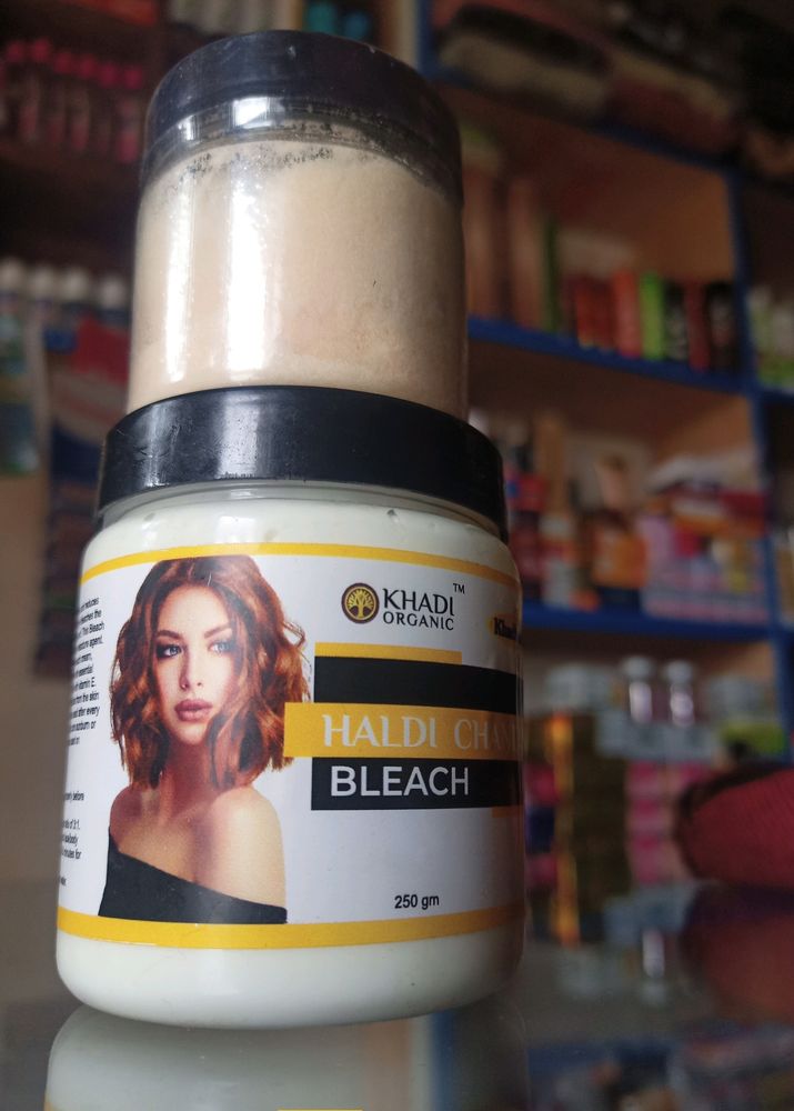 Beauty & Care > Masks & Peels | KHADI ORGANIC HALDI CHANDAN BLEACH | Freeup