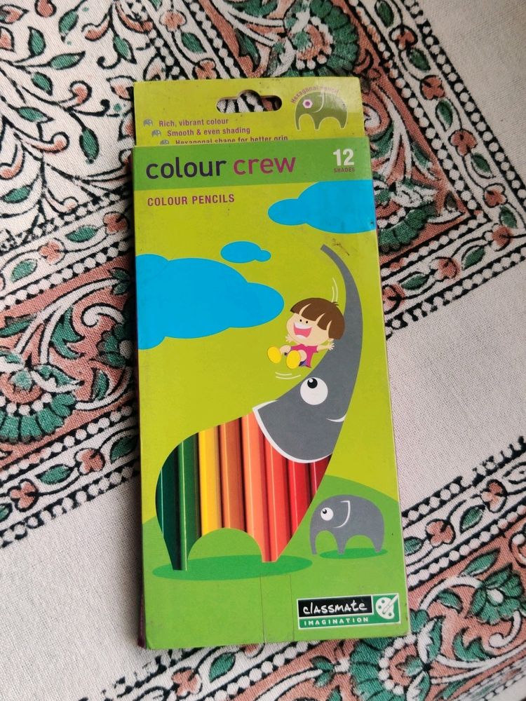 | Combo 2 Sets - Classmate Pack Of 12 Color Pencils | Freeup