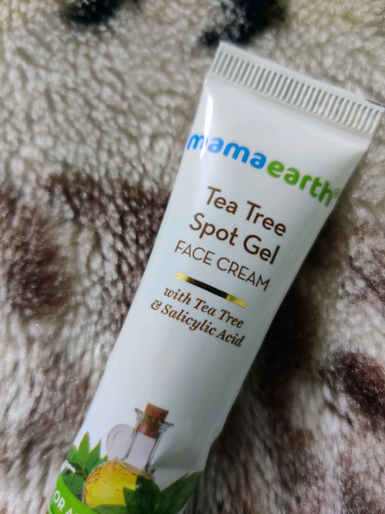 Beauty & Care > Night Care | Mama Earth Tea Tree Spot Gel Face Cream ...