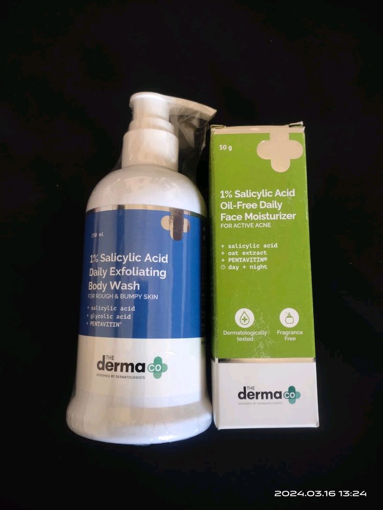Beauty & Care > Face Moisturiser | The Dermaco Product Combo 💙 | Freeup