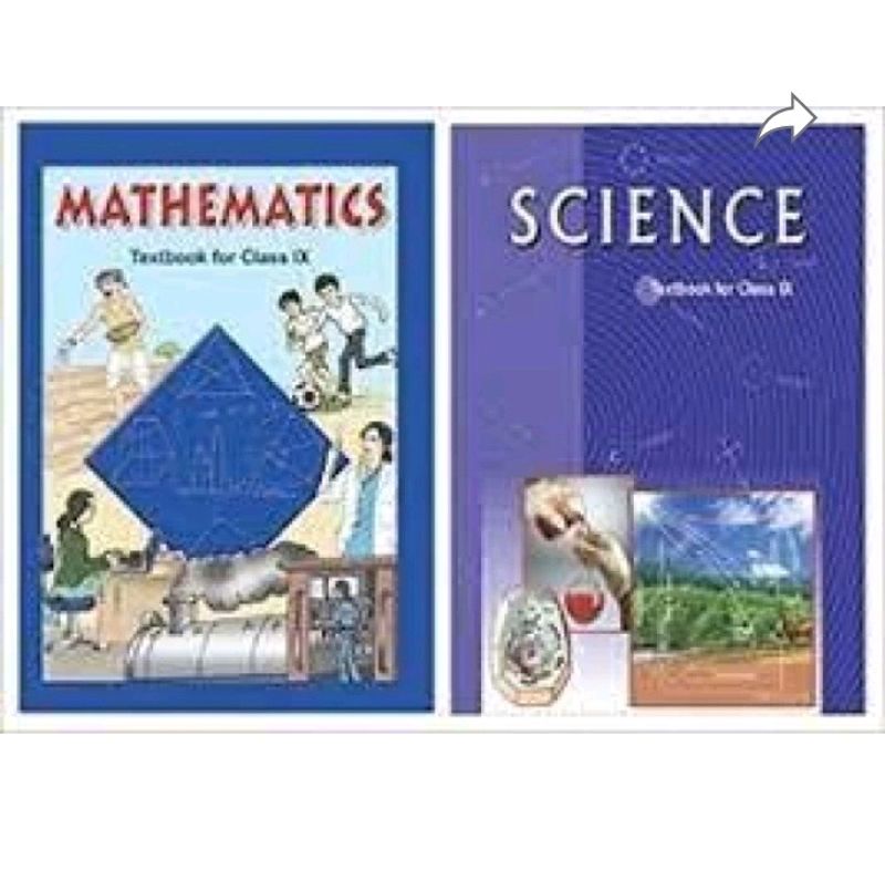 Books > Textbooks | Class 9th NCERT Math & Science Combo | Freeup