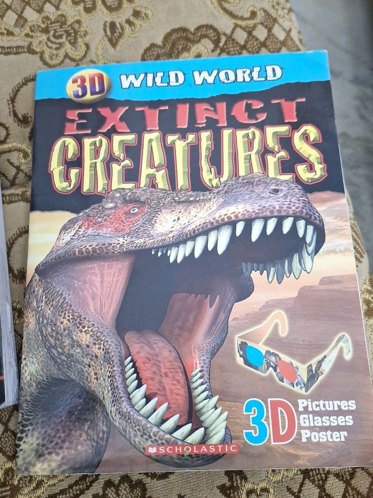 Books > Children's Books | 3d Book Of Extinct Creatures | Freeup