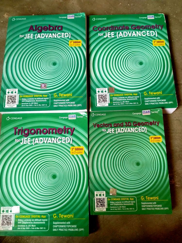 Books > Textbooks | JEE Advanced Set Of 4 Books | Freeup