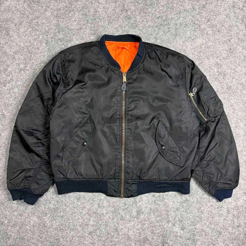 Men > Coats & Jackets | RARE FIND:- Vintage Flyer's Man Intermediate, MA-1 | Freeup