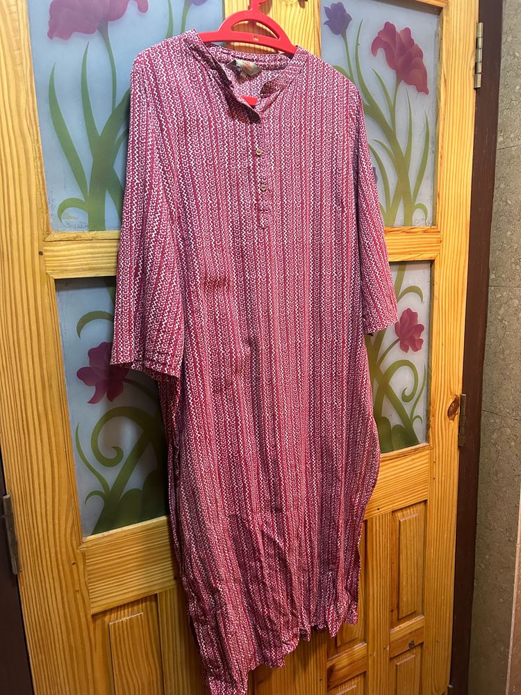 Women > Kurtas | Anouk By Myntra Daily wear Kurta | Freeup