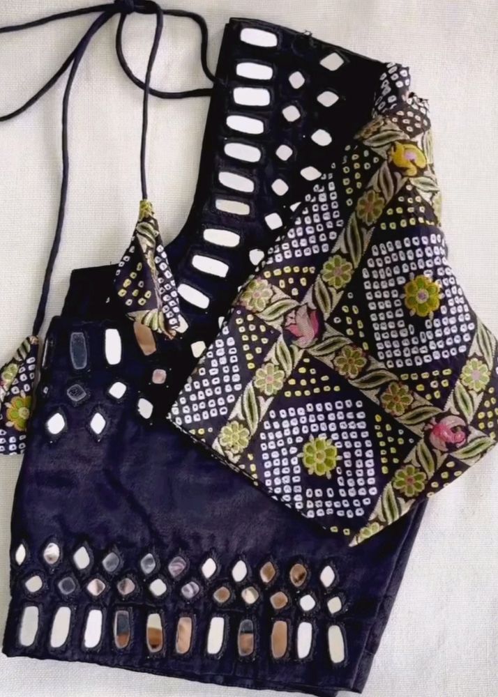 Women > Blouses | Any Color Combination Blouse. Navratri Mirror Work ...