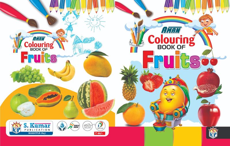 Books > Children's Books | Colouring Book Of Fruits|| Activities For ...