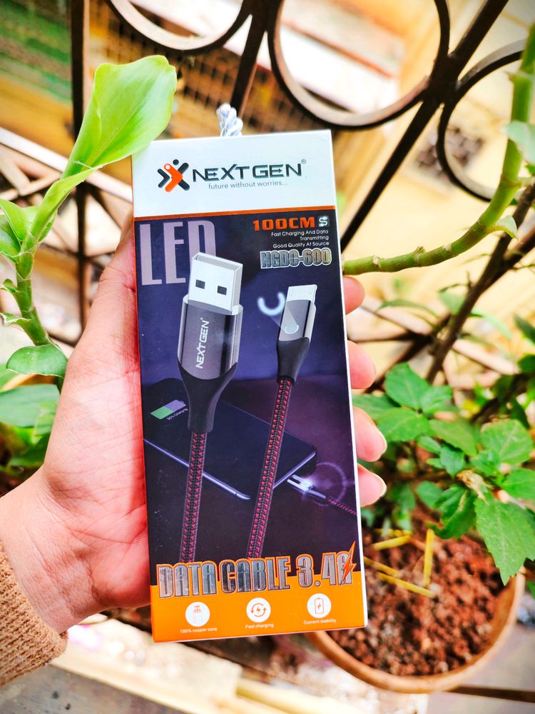 Home & Kitchen > Lamps & Lights | USB Type C Cable With LED Light NextGen Support Ul | Freeup