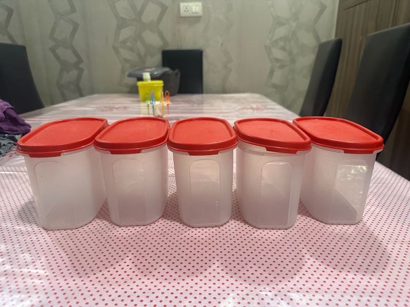 Home & Kitchen > Containers & Tiffins | Tupperware 1.1L Containters 5 ...