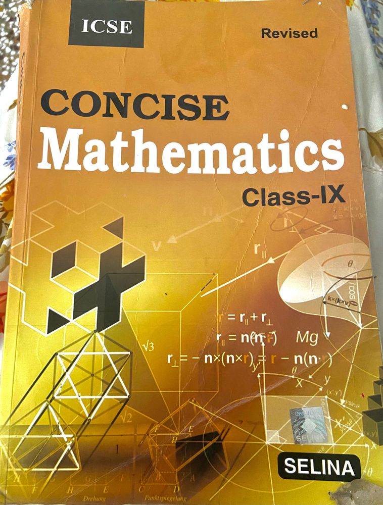 Books > Textbooks | Concise Mathematics Class Ninth 🔴 | Freeup