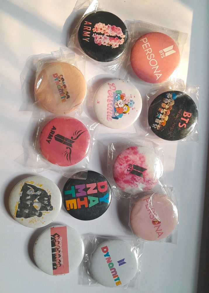 | BTS Themed Badges | Freeup