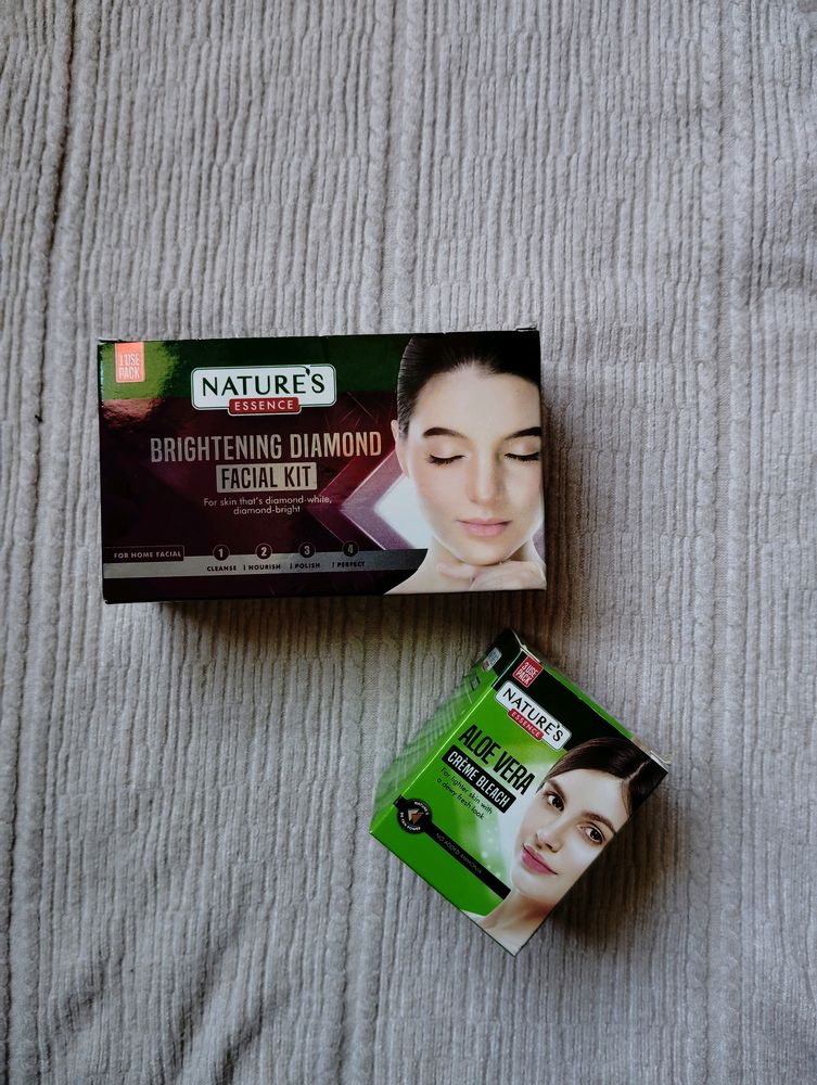 Beauty & Care > Skincare Kit | Nature's Essence Brightening Diamond Facial Kit | Freeup