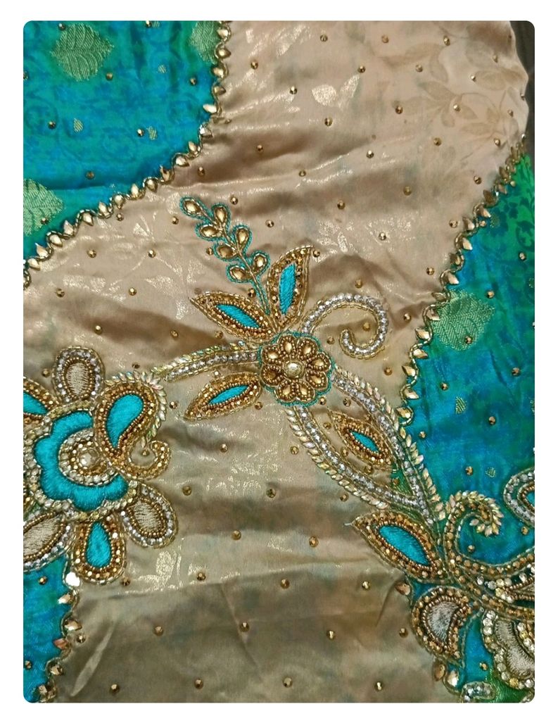 Women > Sarees | Heavy Stone Work Saree | Freeup