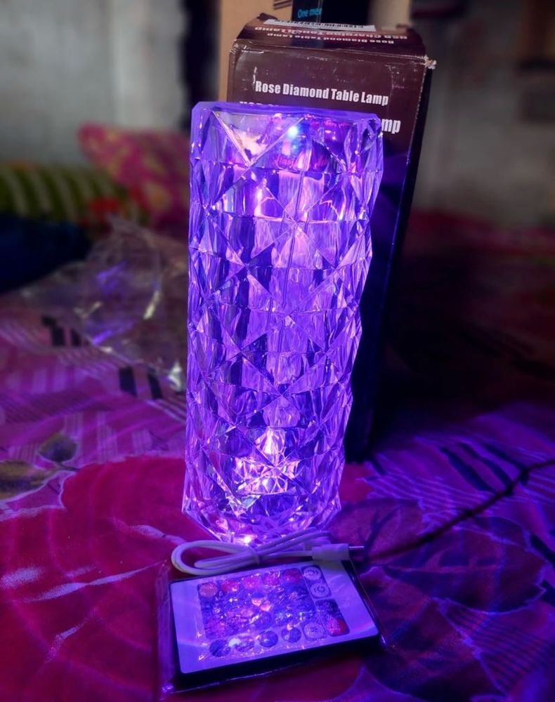 | Crystal Diamond LED Table Lamp | Freeup