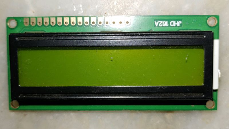 | LCD 16X2 with Female Header pin Green Back | Freeup