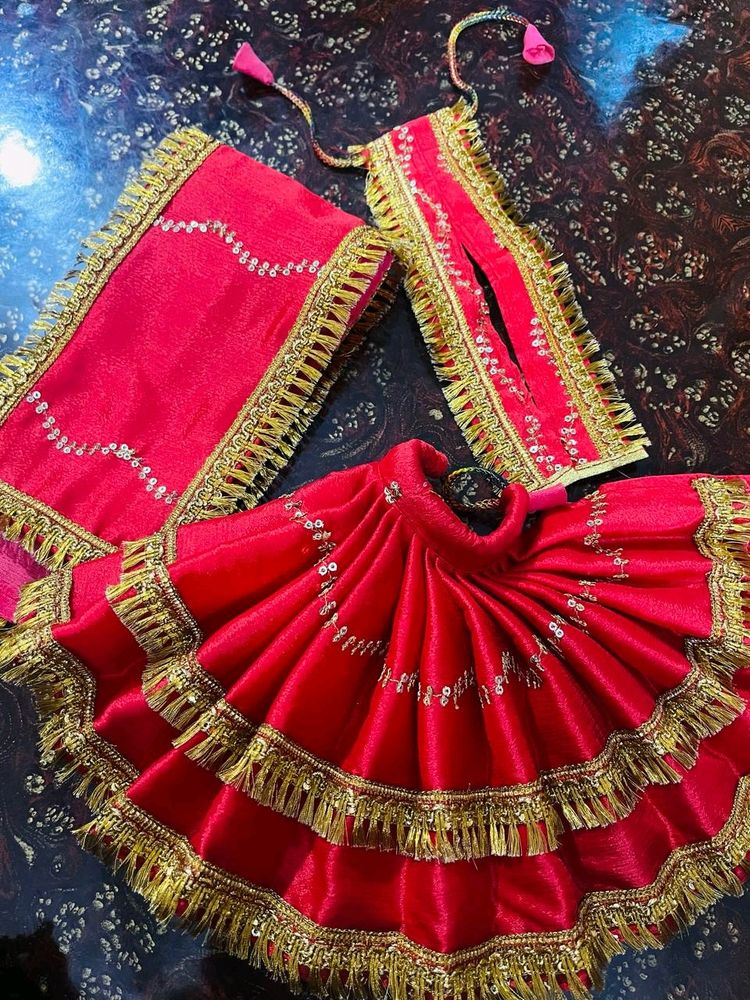 Home & Kitchen > Pooja Needs | Radha Rani Handmade Fancy Dress | Freeup